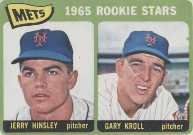 1965 Topps - 1965 Rookie Stars #449 Gary Kroll, Jerry Hinsley (RC) for ...