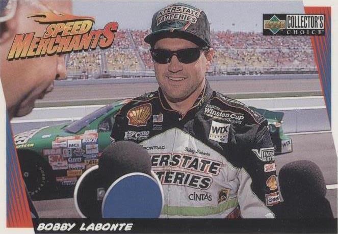 1998 Upper Deck Collector's Choice - Speed Merchants Bobby Labonte #18 ...