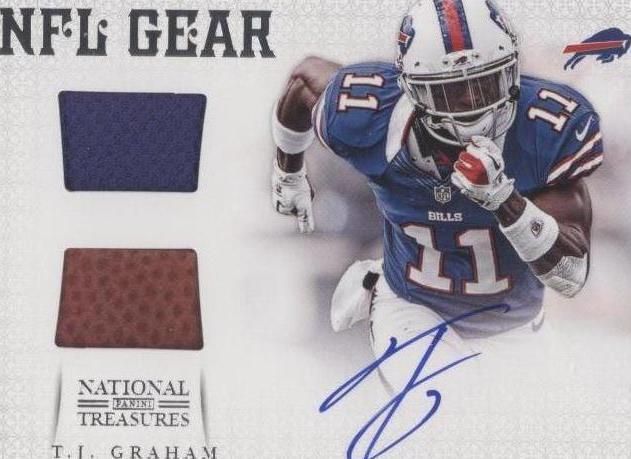 2012 Panini National Treasures - NFL Gear Dual Materials Signatures #31 ...
