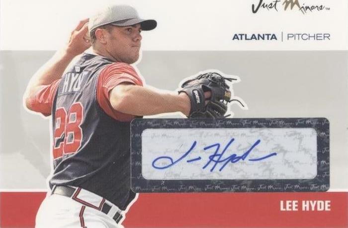 2007 Just Minors - Just Autographs Autographs #JA-22 Lee Hyde (AU, RC ...