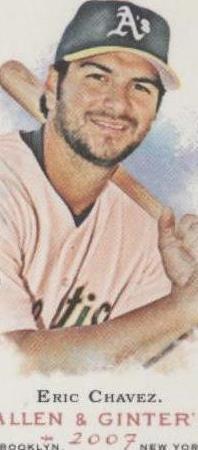 2007 Topps Allen & Ginter's - Eric Chavez #229 Mini for sale online | eBay