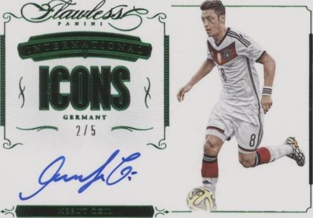 2015-16 Panini Flawless - International Icons Signatures Emerald #II ...