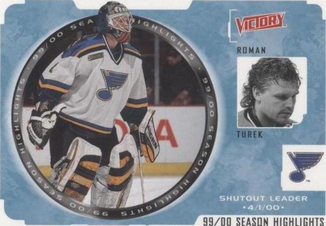 2000-01 Upper Deck Victory - #258 Roman Turek for sale online | eBay