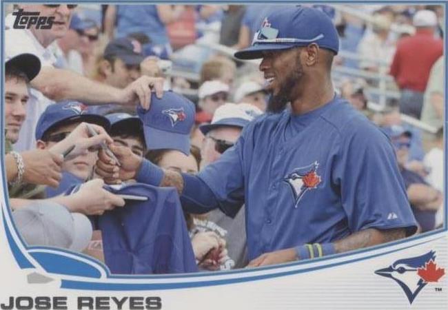 2013 Topps - Autograph Signing Variation Jose Reyes #331 for sale ...