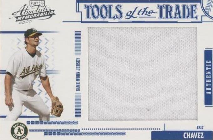 2005 Playoff Absolute Memorabilia - Tools of the Trade Jumbo Materials ...