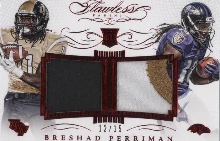2015 Panini Flawless - Rookie College/NFL Dual Patches Ruby #RDP-BY ...
