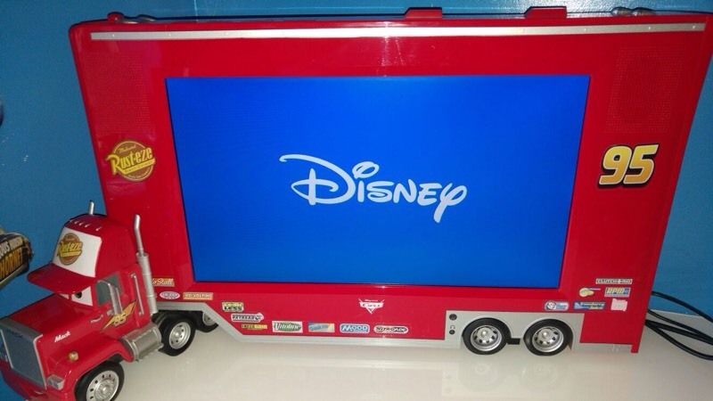 Rare Disney Cars MAC truck 19" LCD TV DVD combo | in Rotherham, South ...