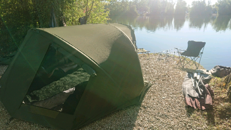 Kampa carp air 2 inflatable bivvy fishing tent 2 man large | in ...
