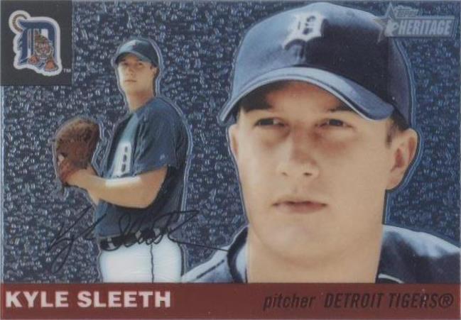 2004 Topps Heritage - Chrome #THC66 Kyle Sleeth /1955 (RC) for sale ...
