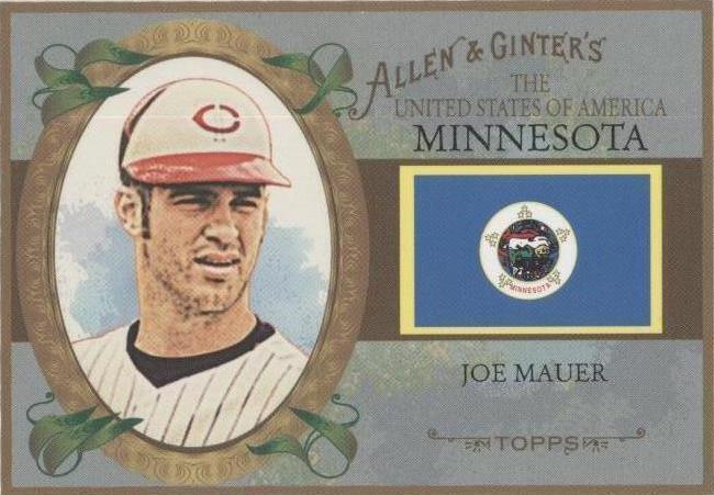 2008 Topps Allen & Ginter's - The United States of America Joe Mauer # ...