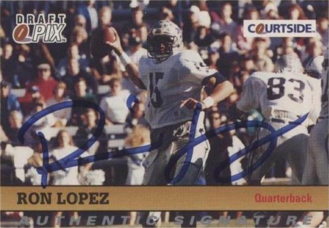 1992 Courtside Draft Pix - Autographs #62 Ron Lopez (AU, RC) for sale online | eBay