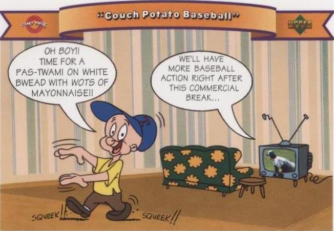 1991 Upper Deck Comic Ball 2 - "Couch Potato Baseball" #39 for sale ...