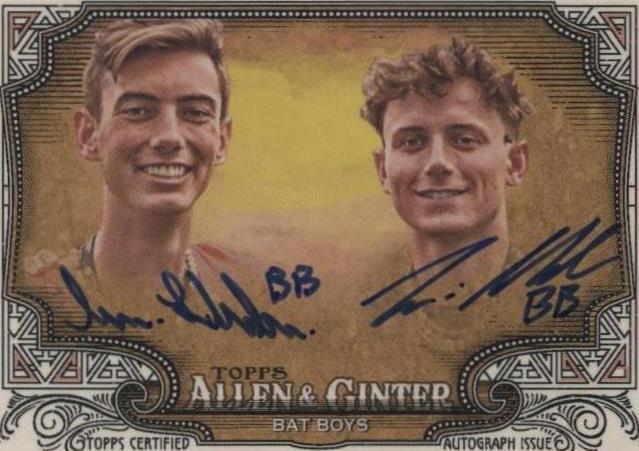 2024 Topps Allen & Ginter - Dual Autographs Eric Shellhouse, Liam ...