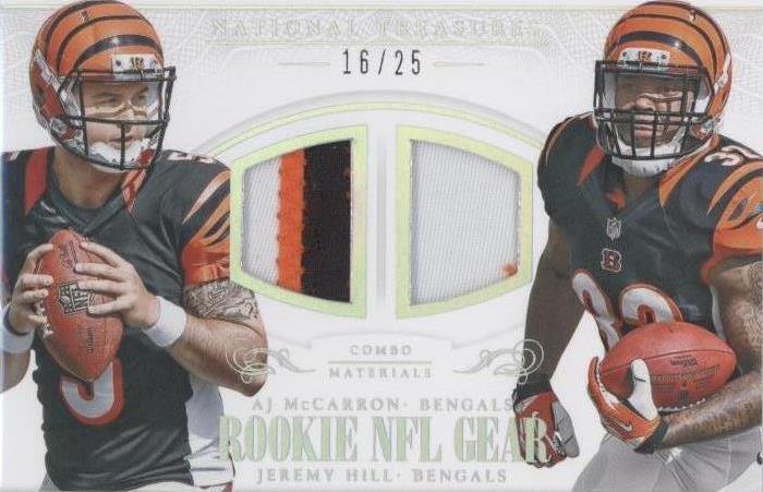 2014 Panini National Treasures - Rookie NFL Gear Combo Player Materials ...