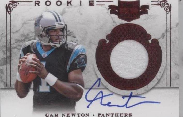 2011 Panini Plates & Patches - RPS Rookie Jersey Autograph Cam Newton ...