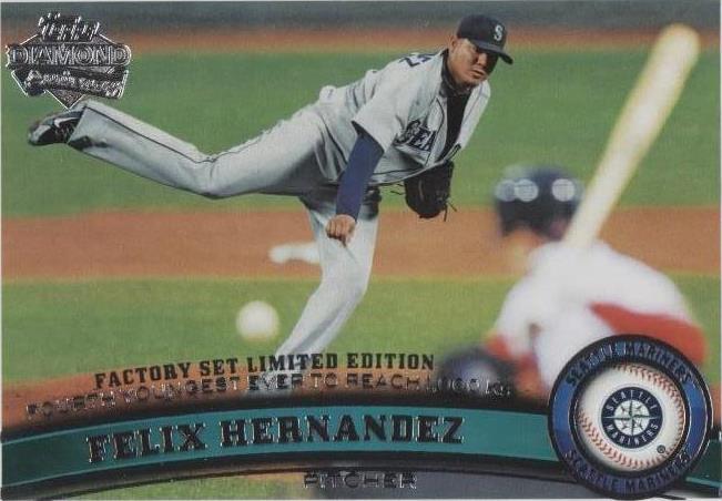 2011 Topps - Checklist Diamond Anniversary #403 Félix Hernández for ...