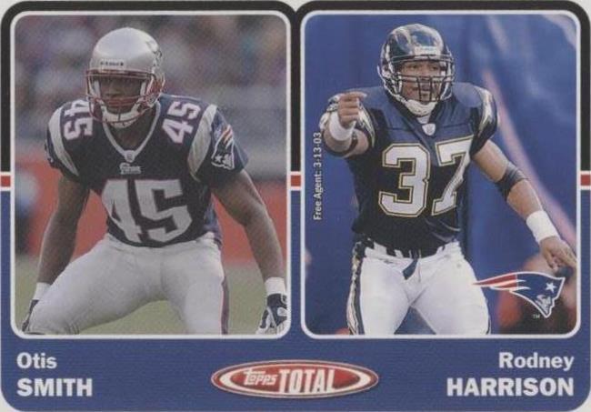 2003 Topps Total - #408 Rodney Harrison, Otis Smith for sale online | eBay