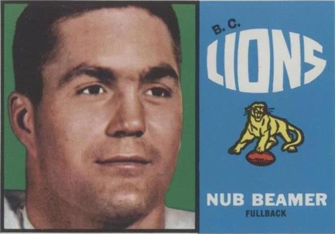 1964 Topps CFL - Nub Beamer #4 (RC) for sale online | eBay