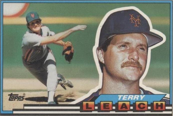 1989 Topps Big - #96 Terry Leach for sale online | eBay