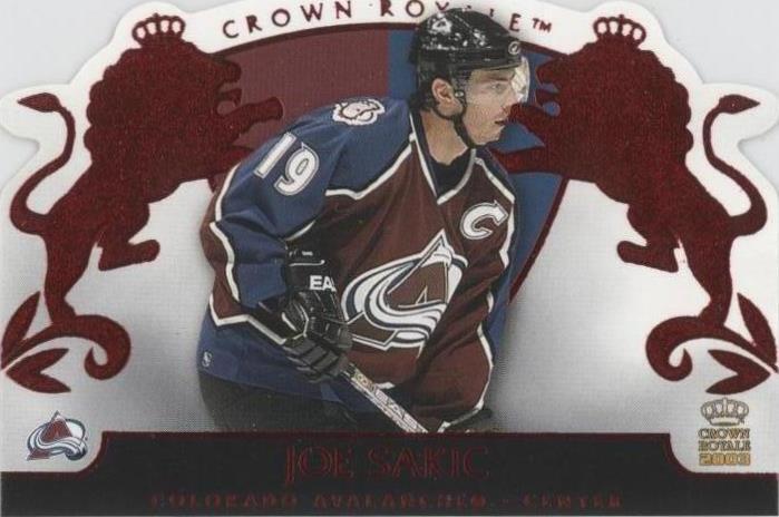 2002-03 Pacific Crown Royale - Red #26 Joe Sakic for sale online | eBay