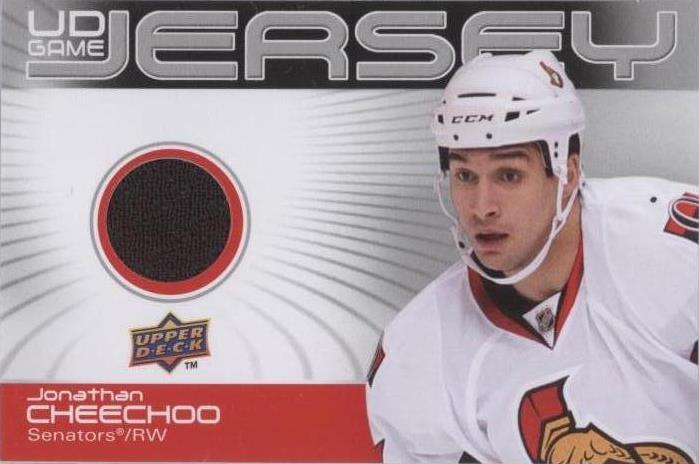 2010-11 Upper Deck - UD Game Jersey Series 1 #GJ-CH Jonathan Cheechoo ...