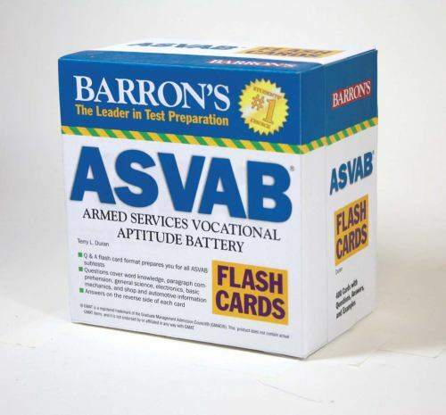 Barron's ASVAB Flash Cards : Armed Services Vocational Aptitude Battery ...