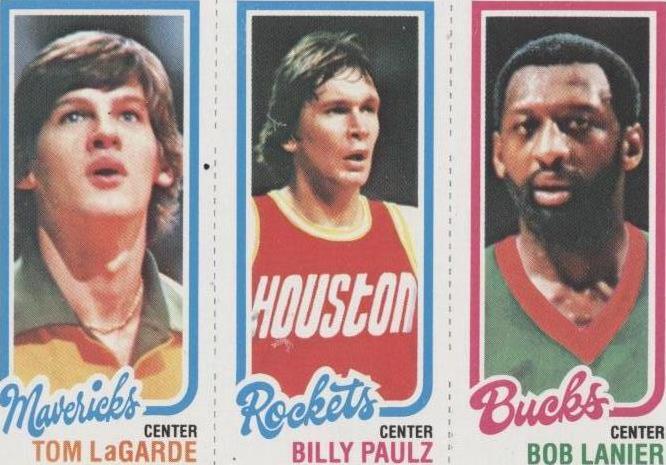 1980-81 Topps - #150-109-69 Bob Lanier, Billy Paultz, Tom LaGarde (RC ...