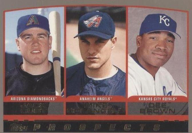 2000 Topps - Prospects Jack Cust, Dee Brown, Mike Colangelo #202 for ...
