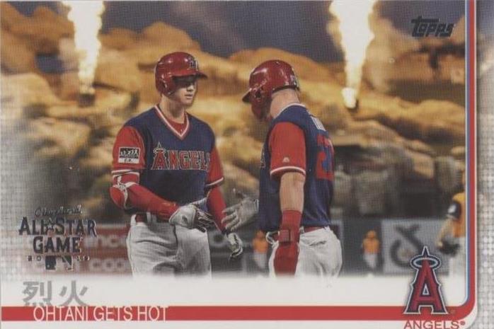 2019 Topps - Checklist All-Star Game #367 Mike Trout, Shohei Ohtani for ...