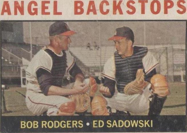 1964 Topps - Buck Rodgers, Ed Sadowski #61 Ed Sadowski, Bob Rodgers for ...