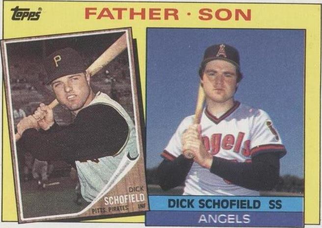 1985 Topps - Father - Son #138 Dick Schofield for sale online | eBay