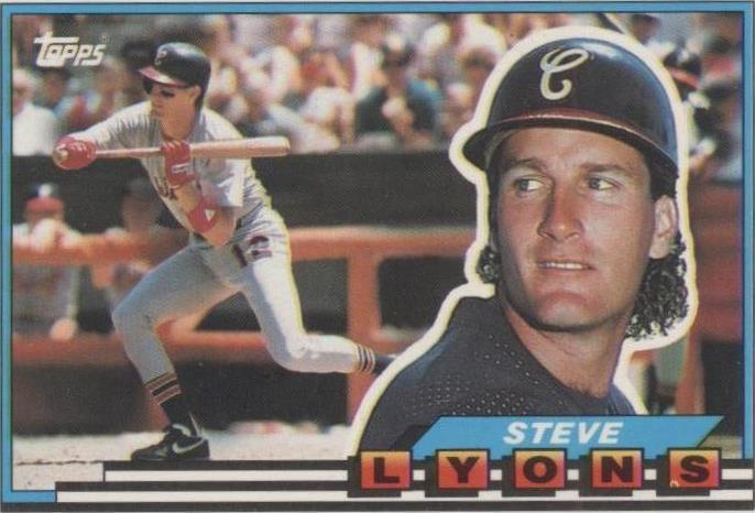 1989 Topps Big - #105 Steve Lyons for sale online | eBay