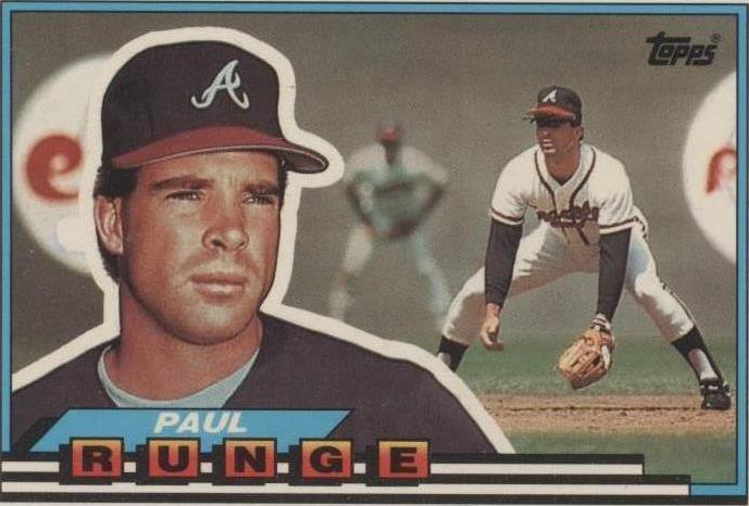 1989 Topps Big - #23 Paul Runge for sale online | eBay
