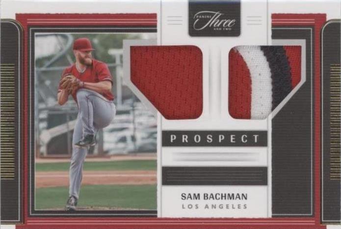 2022 Panini Three and Two - Prospect Dual Jerseys Sam Bachman #PDJ-SB ...