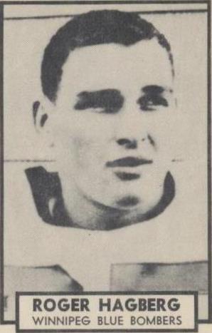 1962 Topps CFL - #154 Roger Hagberg (RC) for sale online | eBay
