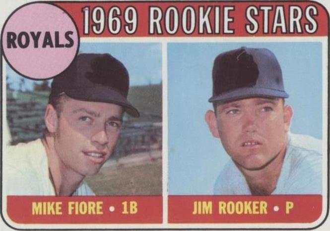 1969 Topps - 1969 Rookie Stars #376 Jim Rooker, Mike Fiore (RC) for ...