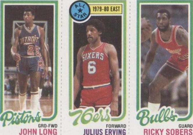 1980-81 Topps - Julius Erving, John Long, Ricky Sobers #49-1-88 for sale online | eBay