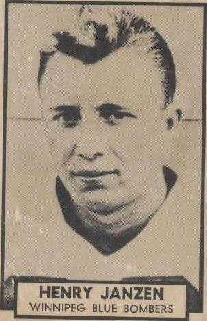 1962 Topps CFL - #156 Henry Janzen (RC) for sale online | eBay