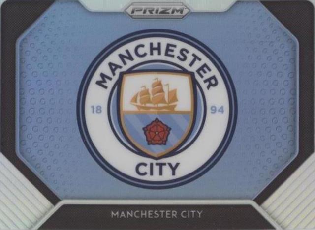 2020-21 Panini Prizm Premier League - Team Logos #11 Manchester City ...