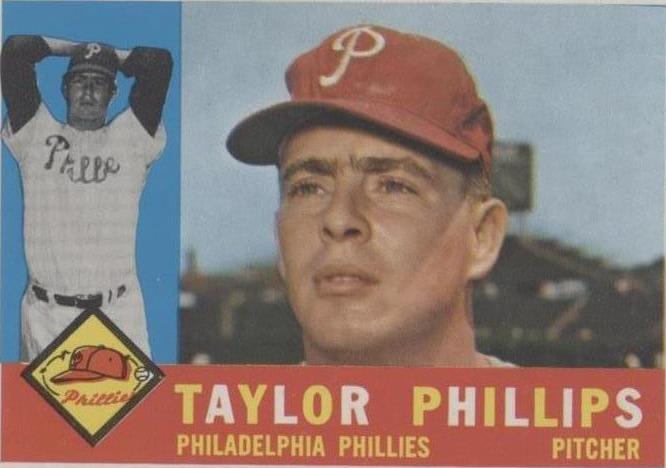 1960 Topps - #211 Taylor Phillips for sale online | eBay