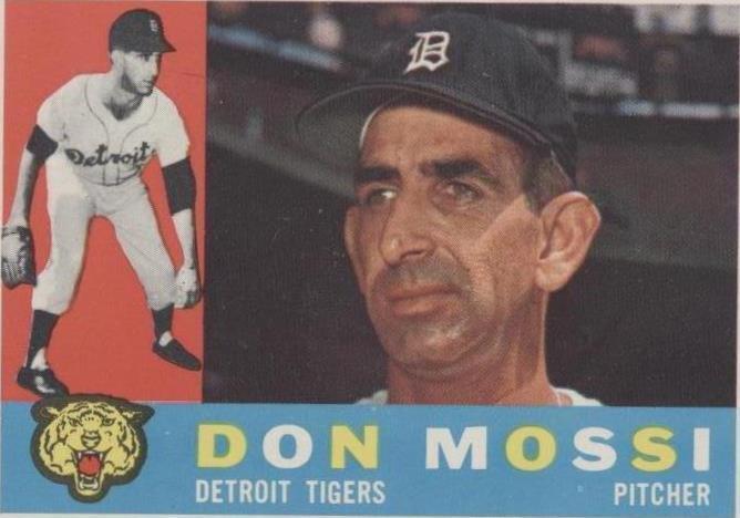 1960 Topps - Don Mossi #418 White Back for sale online | eBay