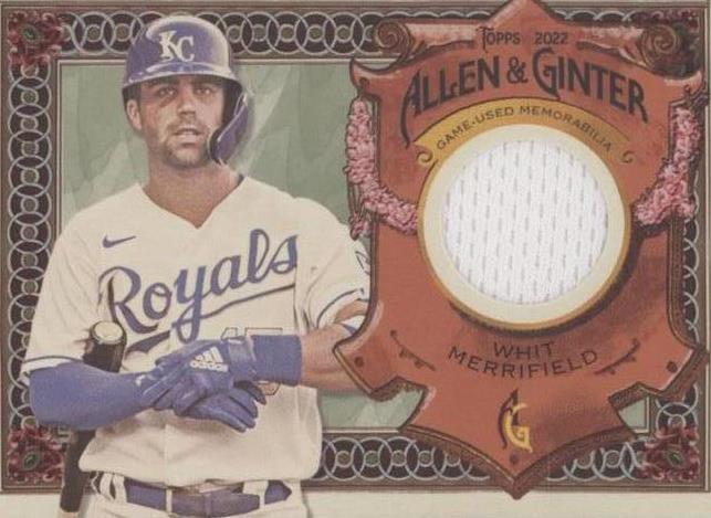 2022 Topps Allen & Ginter - Relics A #AGRA-WM Whit Merrifield (MEM) for ...