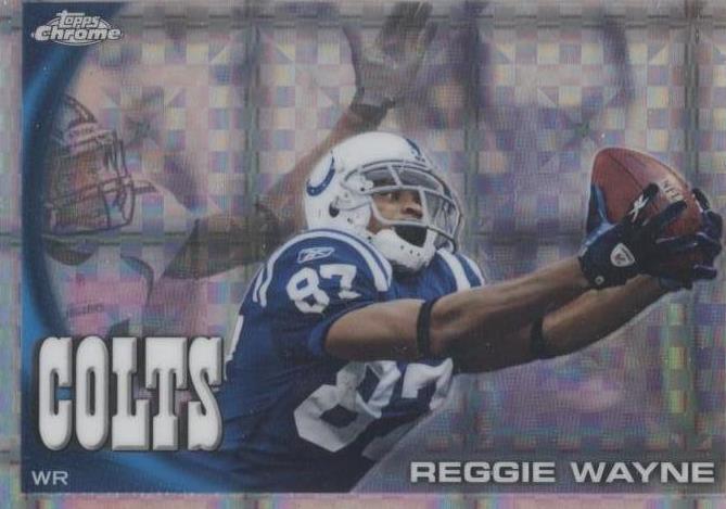 2010 Topps Chrome - Reggie Wayne #C176 X-Fractor for sale online | eBay