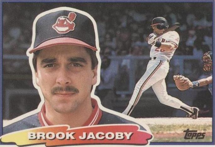 1988 Topps Big - D* on Back #17 Brook Jacoby for sale online | eBay