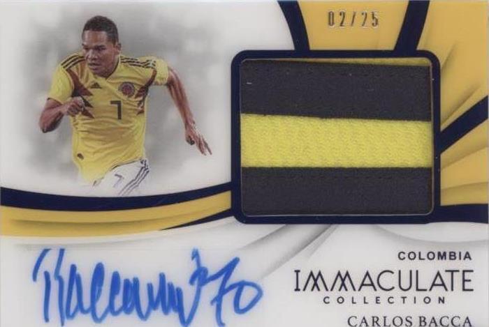 2018-19 Panini Immaculate Collection - Premium Patch Autographs Carlos ...