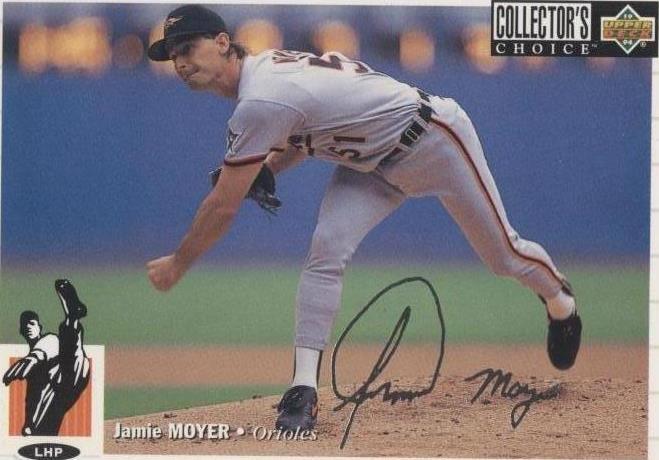 1994 Upper Deck Collector's Choice - Silver Foil Signature #213 Jamie ...