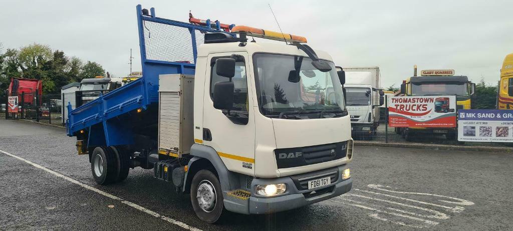 2012 DAF LF45-180 12 TON TIPPER WITH THOMPSON DROPSIDE FULL TAR SPEC ...