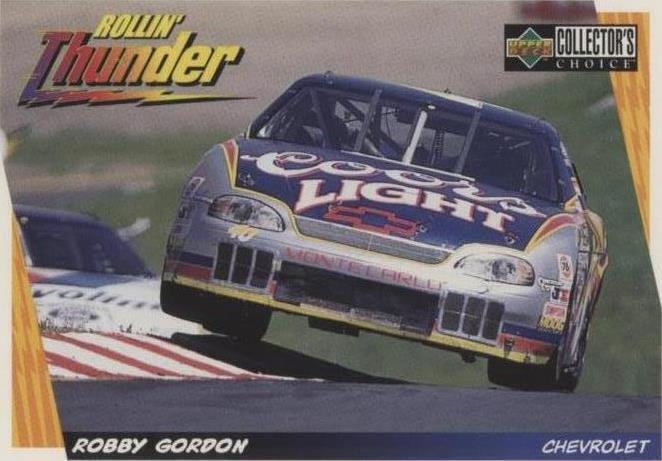 1998 Upper Deck Collector's Choice - Rollin' Thunder #71 Robby Gordon ...