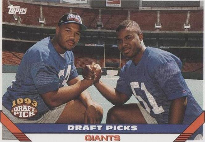 1993 Topps - #275 Michael Strahan, Marcus Buckley (RC) for sale online ...