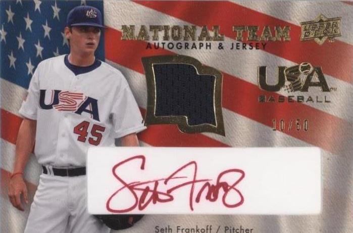 2008 Upper Deck - USA Baseball National Team Red Ink Jersey Autographs ...